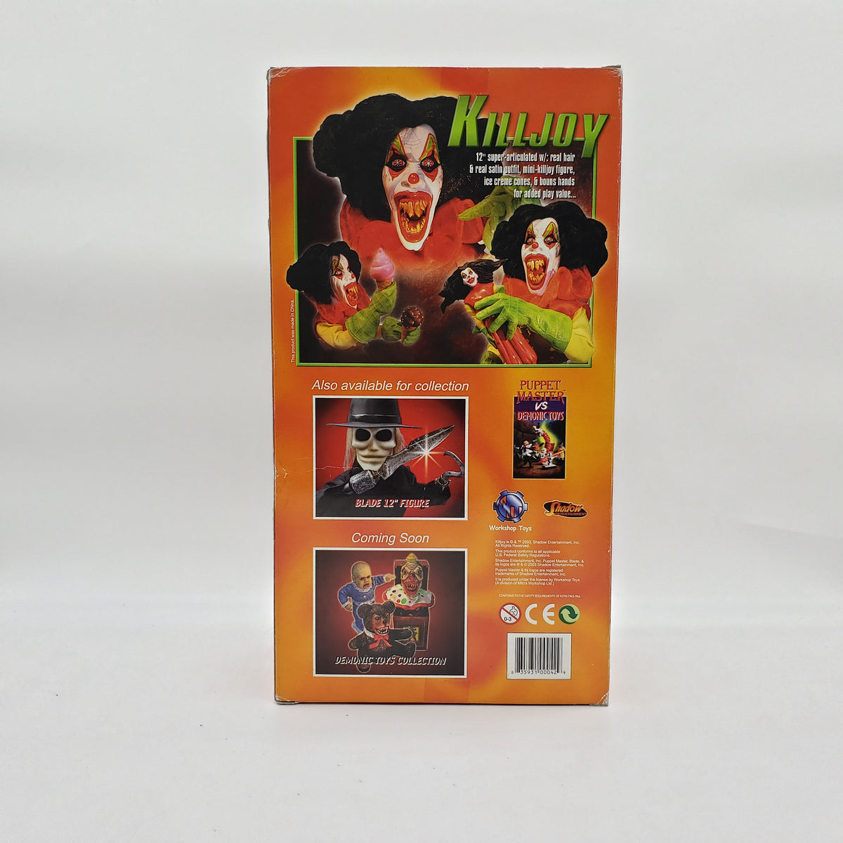 Workshop Toys 12-Inch Killjoy Clown Figure Set| Toy Fiends Collectibles