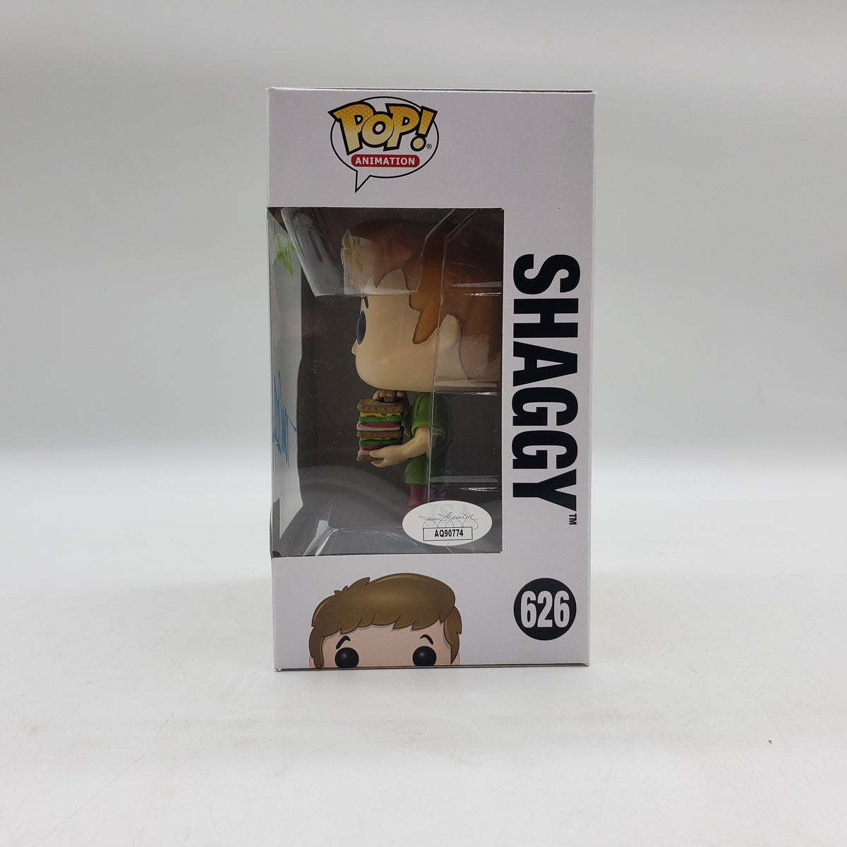 Funko Pop! Animation Scooby-Doo 50 Years Shaggy #626 Signed by Tom Coo ...